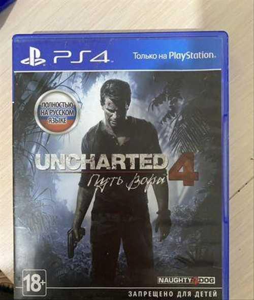 Игра на PS4 uncharted4 путь вора