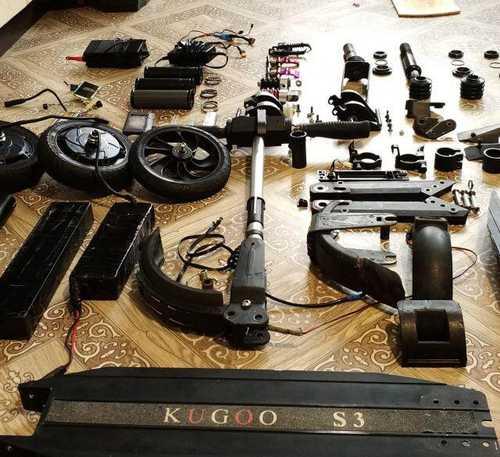 Запчасти на самокат Kugoo S3