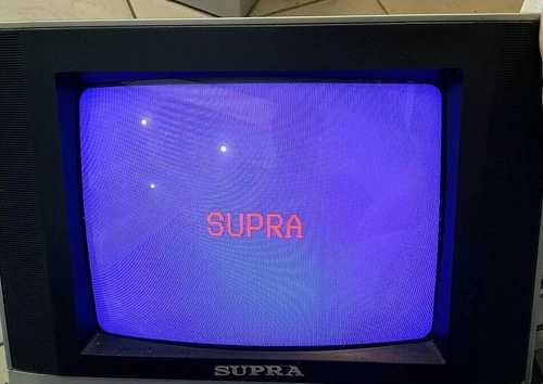 Старый телевизор Supra ctv-15550
