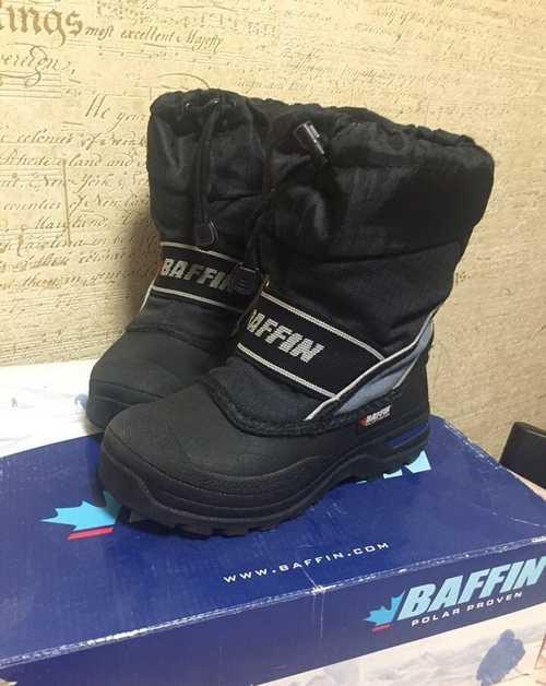 Зимние сапоги Baffin размер 32/32,5