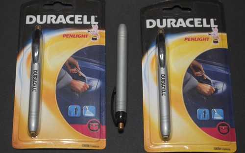 Фонари новые Duracell Penlight