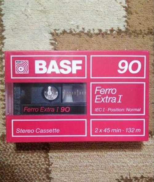 Аудиокассеты новые basf