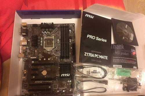 Msi Z170a Pc Mate Festima Ru Monitoring Obyavlenij