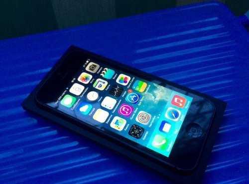 iPhone 5 16Gb Black с гарантией