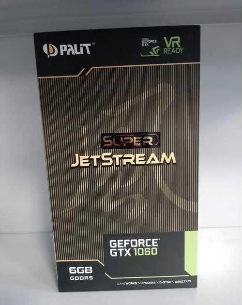 Видеокарта Palit JetStream 1060 6гб
