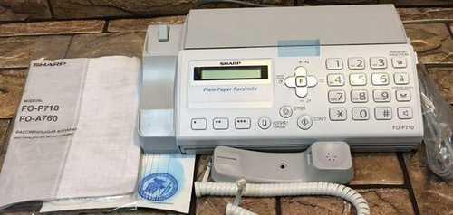 Новый факс Sharp FO-P710