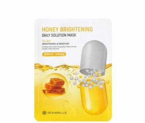 Тканевая Маска для лица С Медом Bonibella Honey Br
