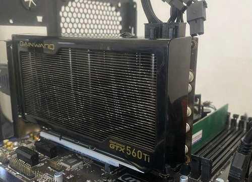 Видеокарта Gainward GTX 560 Ti 2GB Dual Phantom