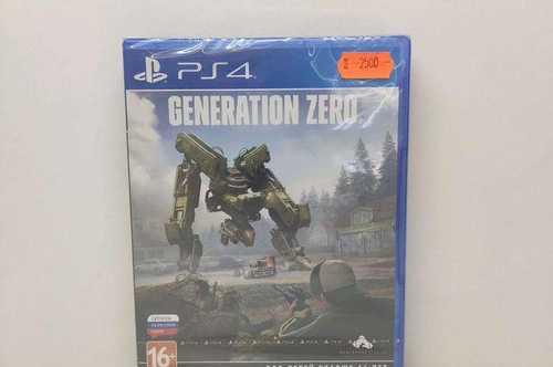 Generation Zero PS4 new