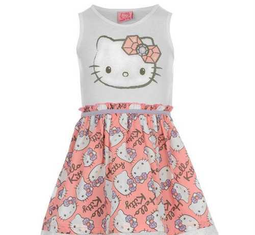 Платье Hello Kitty 3-10 лет
