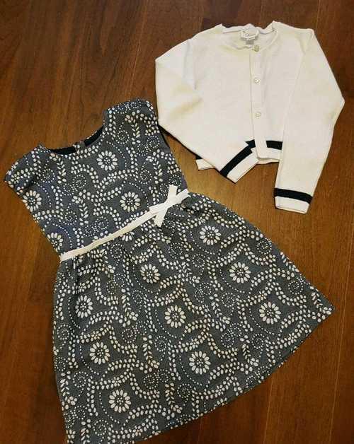 Платье + кардиган chicco