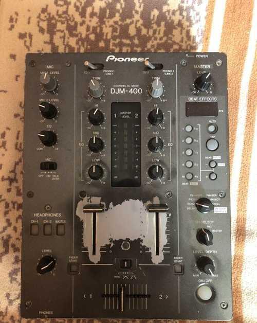 Микшерный пульт pioneer djm 400 на запчасти