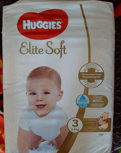 Подгузники Haggies Elite Soft 3