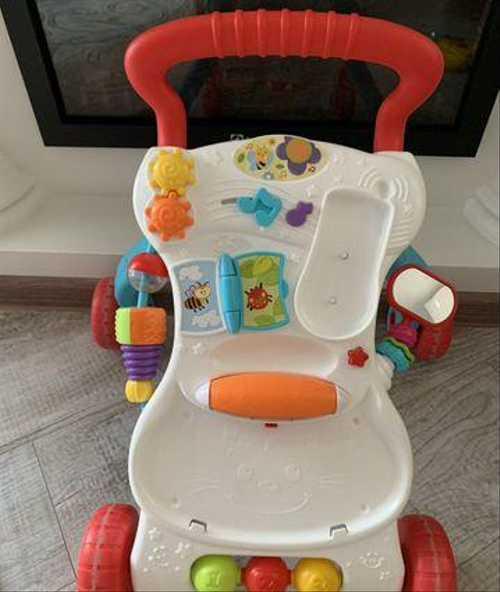 Ходунки каталка fisher price