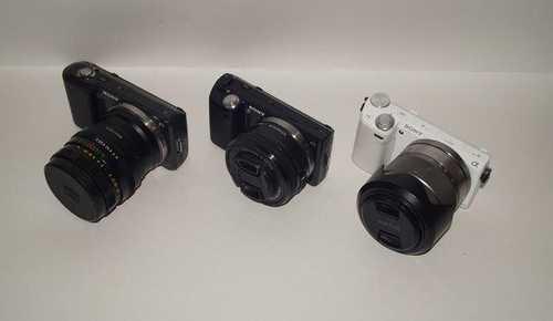 Беззеркальные фотоаппараты Sony, обьективы. от: