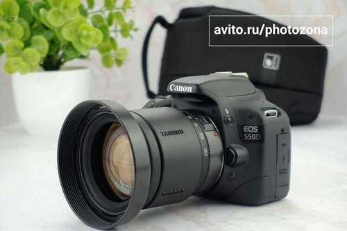 Canon EOS 550D + Tamron AF 28-200mm Aspherical