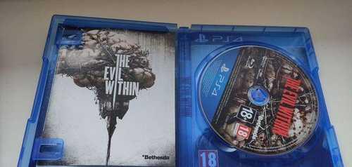 The Evil within 2 ps4 steelbook (UK)