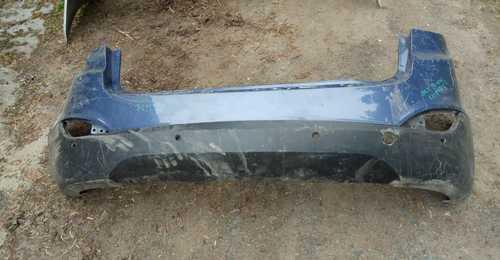 Задний бампер айикс 35 с губой спойлером парктр