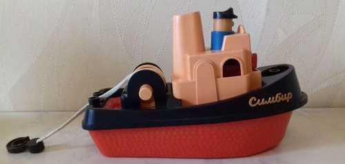 Детская игрушка корабль, катер, буксир "симбир" сс