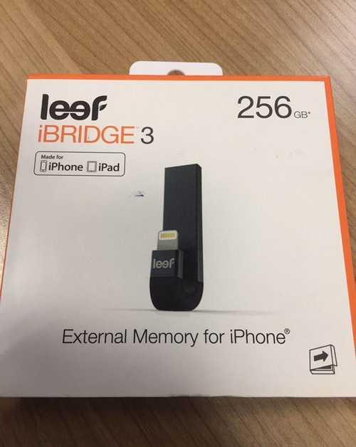 Флешка для iPhone Leef Ibridge 3 256Gb