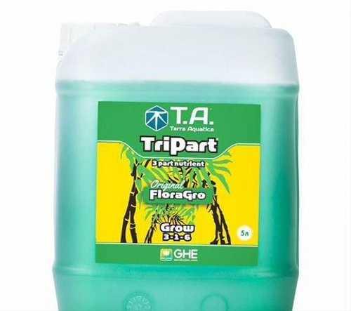 Удобрение T.A. (GHE) TriPart Flora Gro 5л