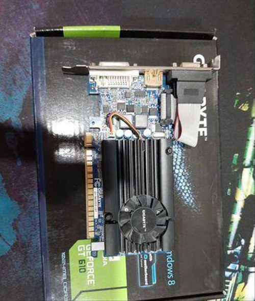 Видеокарта gigabyte GeForce GT 610