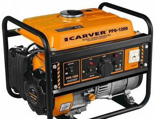 Генератор бенз. carver PPG- 1200 (LT-156F, 0,9/1,0