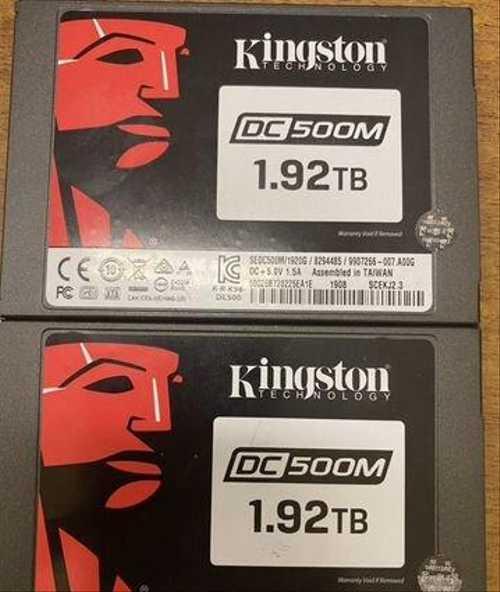 SSD Kingston SATA 1.92 DC500M 2TB