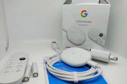 Google chromecast (коробка вскрыта)