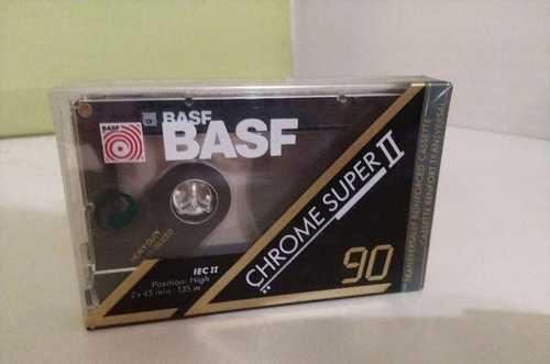 Аудиокассета basf chrome super 2 90 made in german