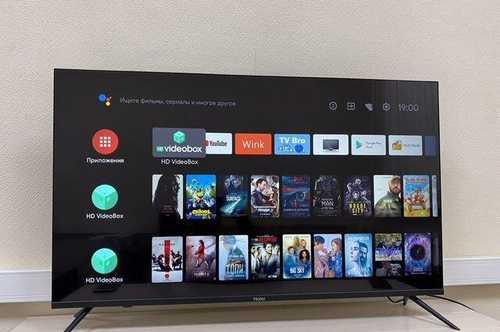 Безрамочный Haier 43 Android TV WiFi 2020