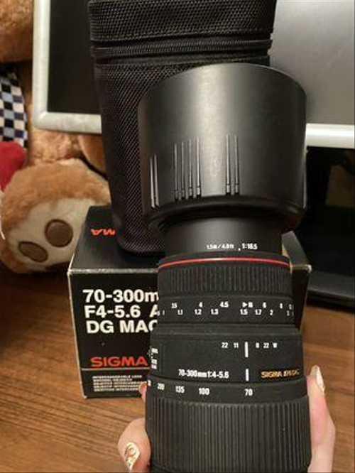 Японский объектив Sigma 70-300 mm для Nikon