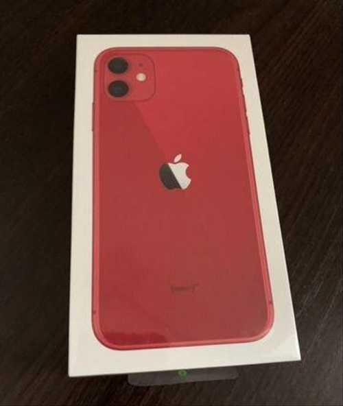 iPhone 11 128gb red красный новый
