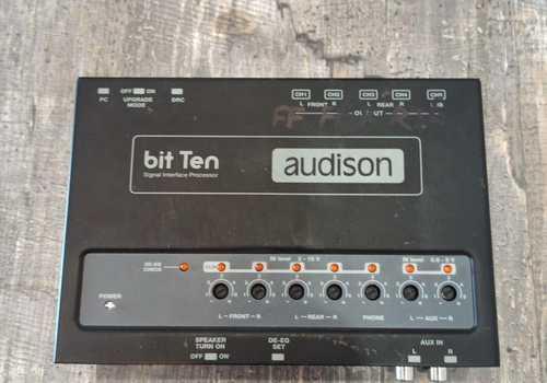 Аудиопроцессор audison bit ten