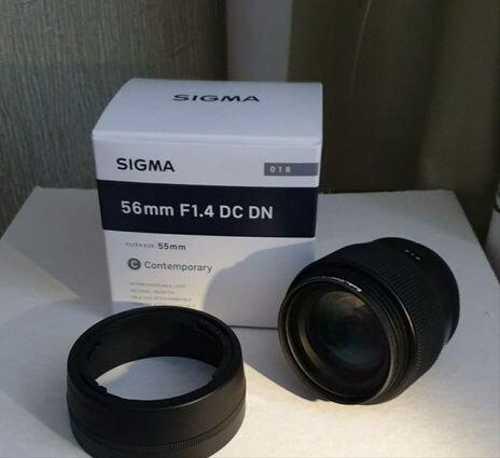Sigma 56. Sigma 56 1.4 Micro 4/3.