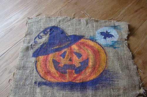 Картина украшение на Хеллоуин