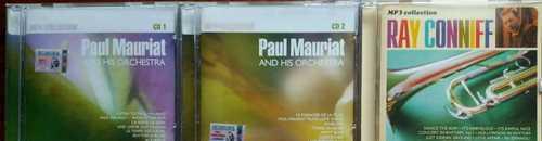 CD Paul Mauriat Ray Conniff mp3 диски