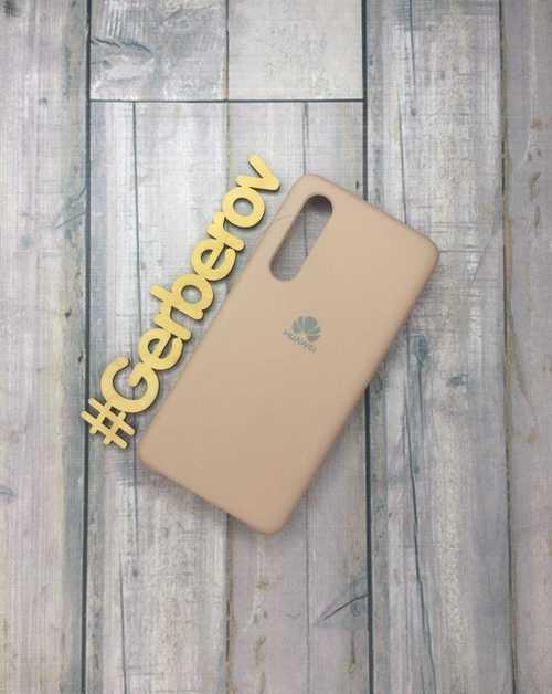 Чехол Huawei P30 Silicone Cover розовый