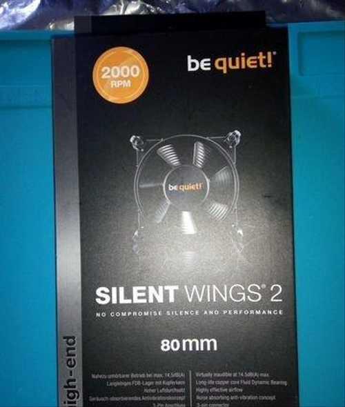 Вентилятор be quiet Silent Wings 2 80мм 2000rpm