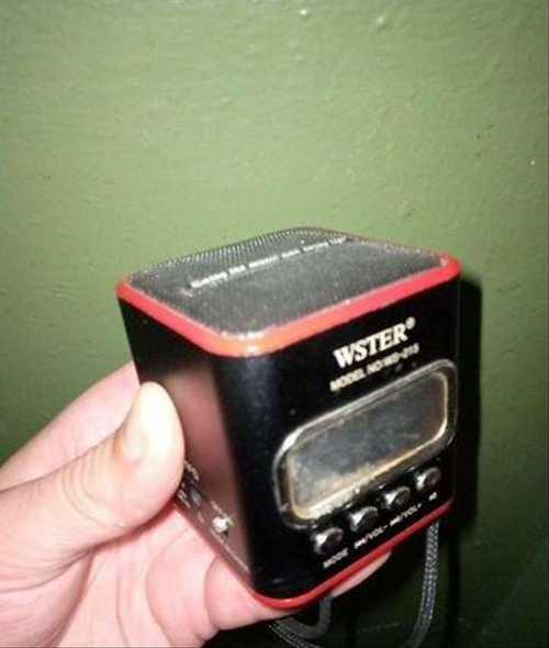 Портативная колонка wster ws-215