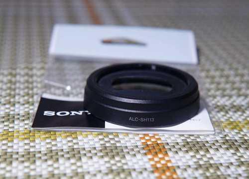 Бленда для Sony E 35mm F1.8 OSS
