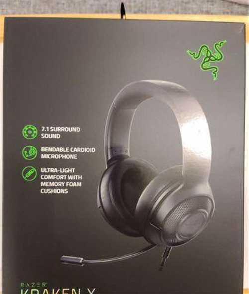 Проводные наушники Razer Kraken X