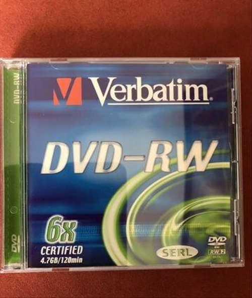 Диск verbation DVD-RW HI-speed