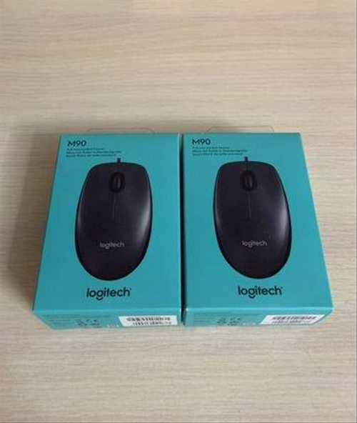 Проводная компьютерная мышь logitech M90