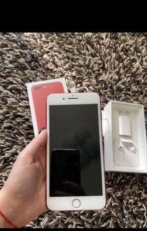 iPhone Red 7 plus 128-GB