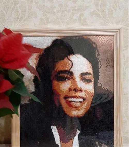 Картина стразами Майкл Джексон (Michael Jackson)