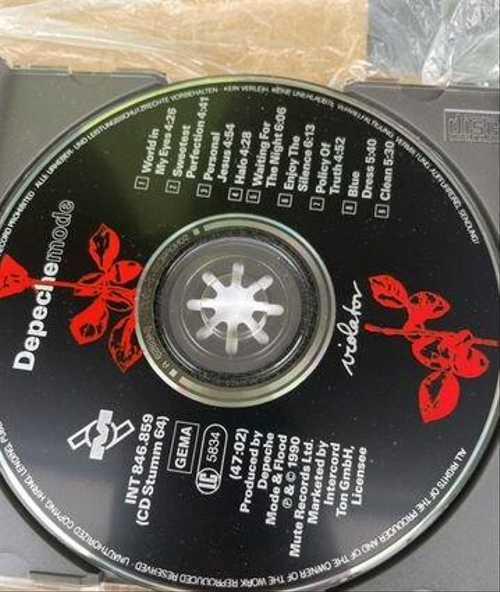 Depeche mode violator CD West Germany