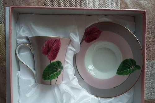 Новая кофейная пара Royal Heritage Porcelain