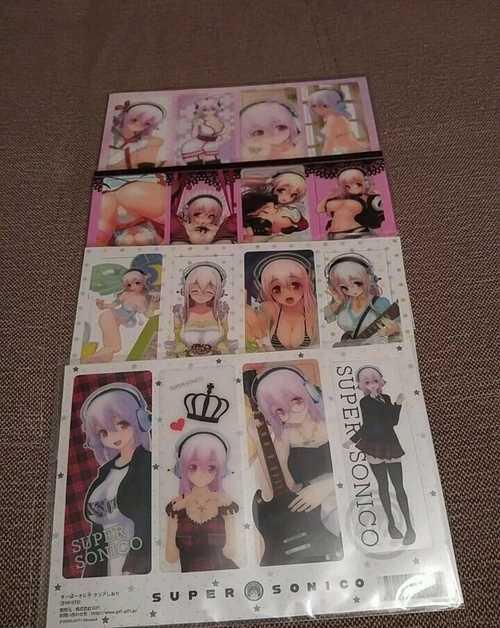 Оригинал новые закладки для книги Super Sonico