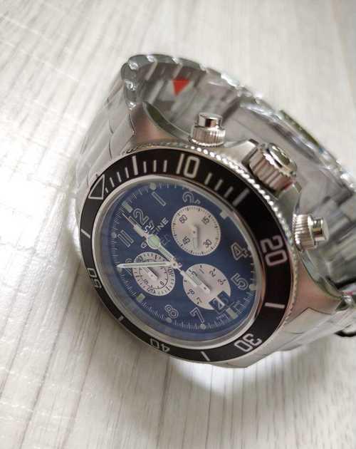 Дайвер-Хронограф Glycine Combat Sub Swiss Made